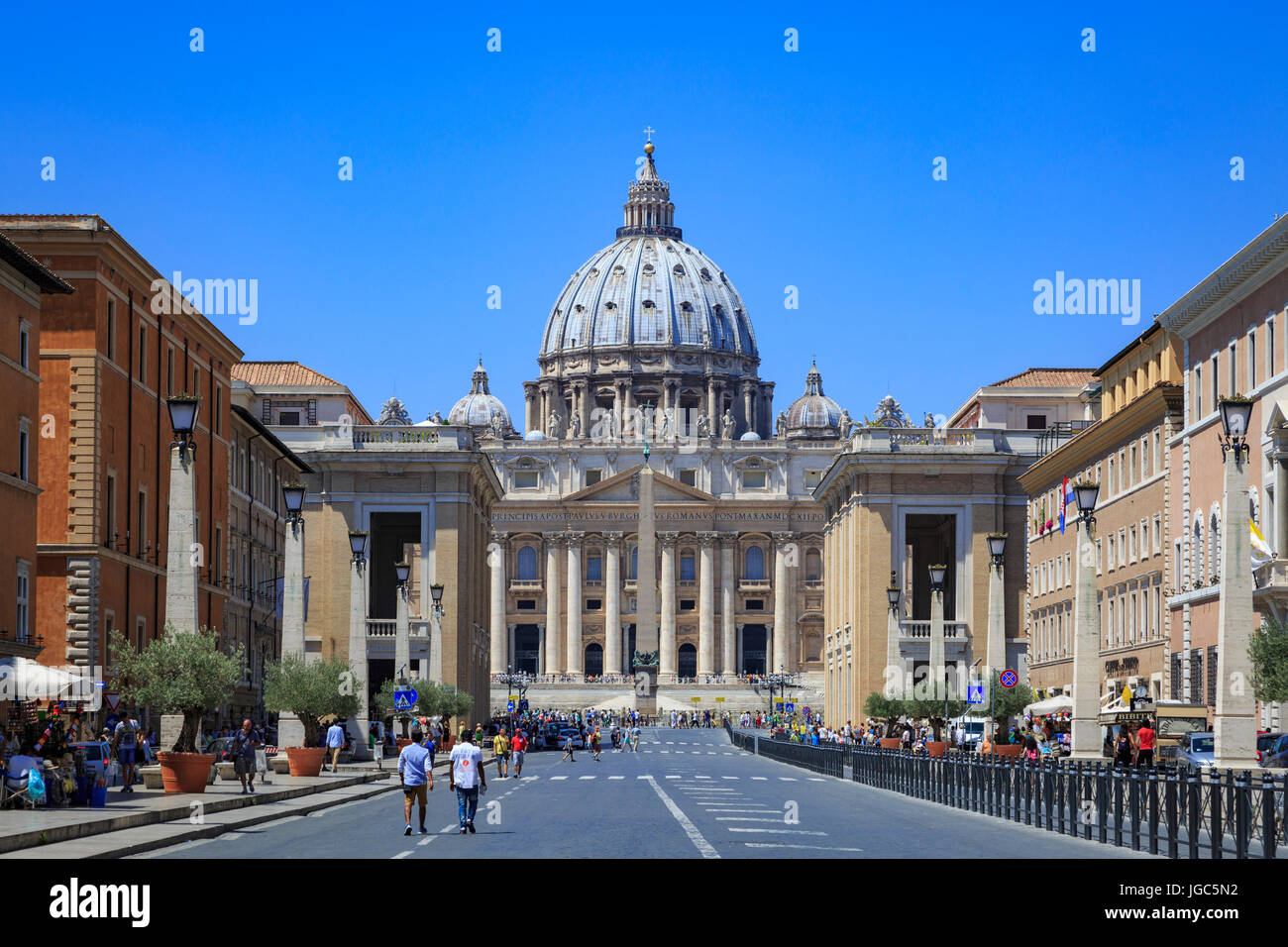 St. Peters Basilica, Vatican City, Rome, Italy Stock Photo - Alamy