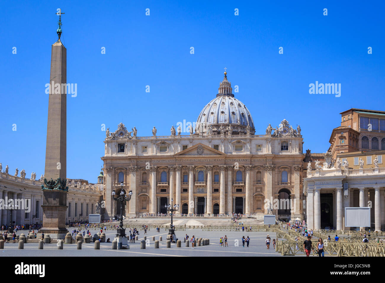 St. Peters Basilica, Vatican City, Rome, Italy Stock Photo - Alamy