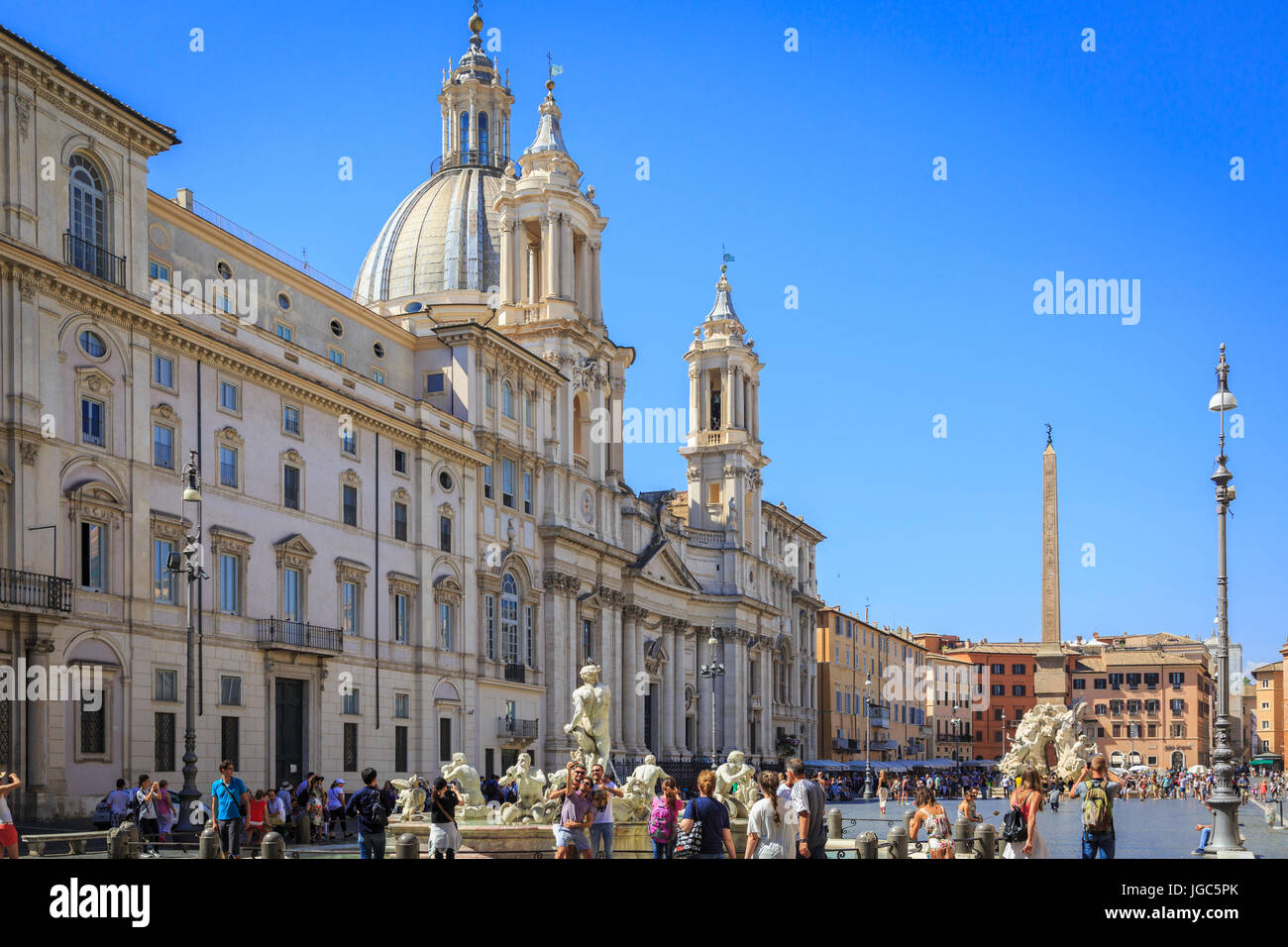 Piazza Navona, Rome, Italy Stock Photo - Alamy