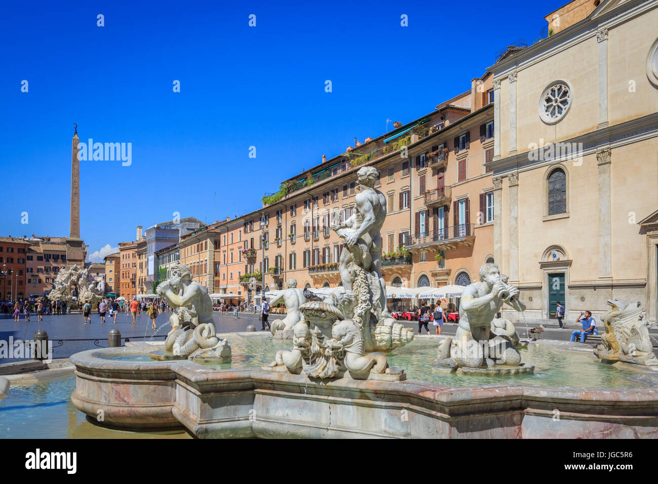 Piazza Navona, Rome, Italy Stock Photo - Alamy