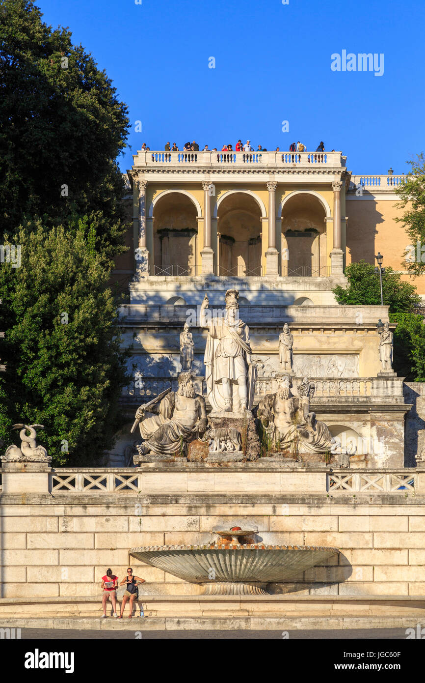 Pincio rome hi-res stock photography and images - Alamy