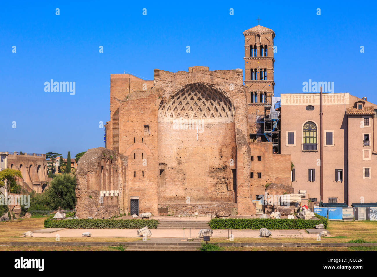 Temple of Venus and Roma, Rome, Italy Stock Photo - Alamy