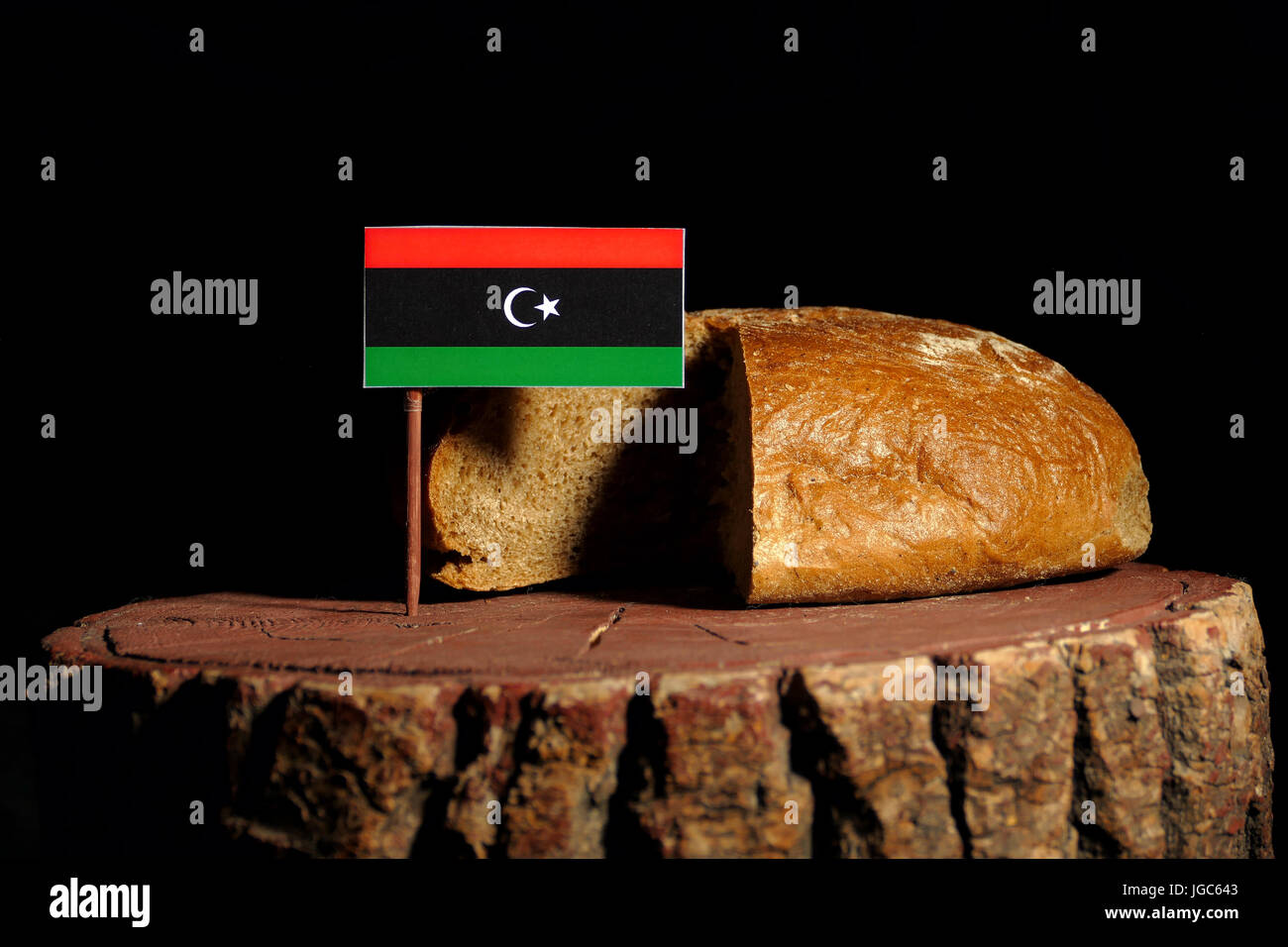 Isolated on white libyan flag hi-res stock photography and images - Alamy