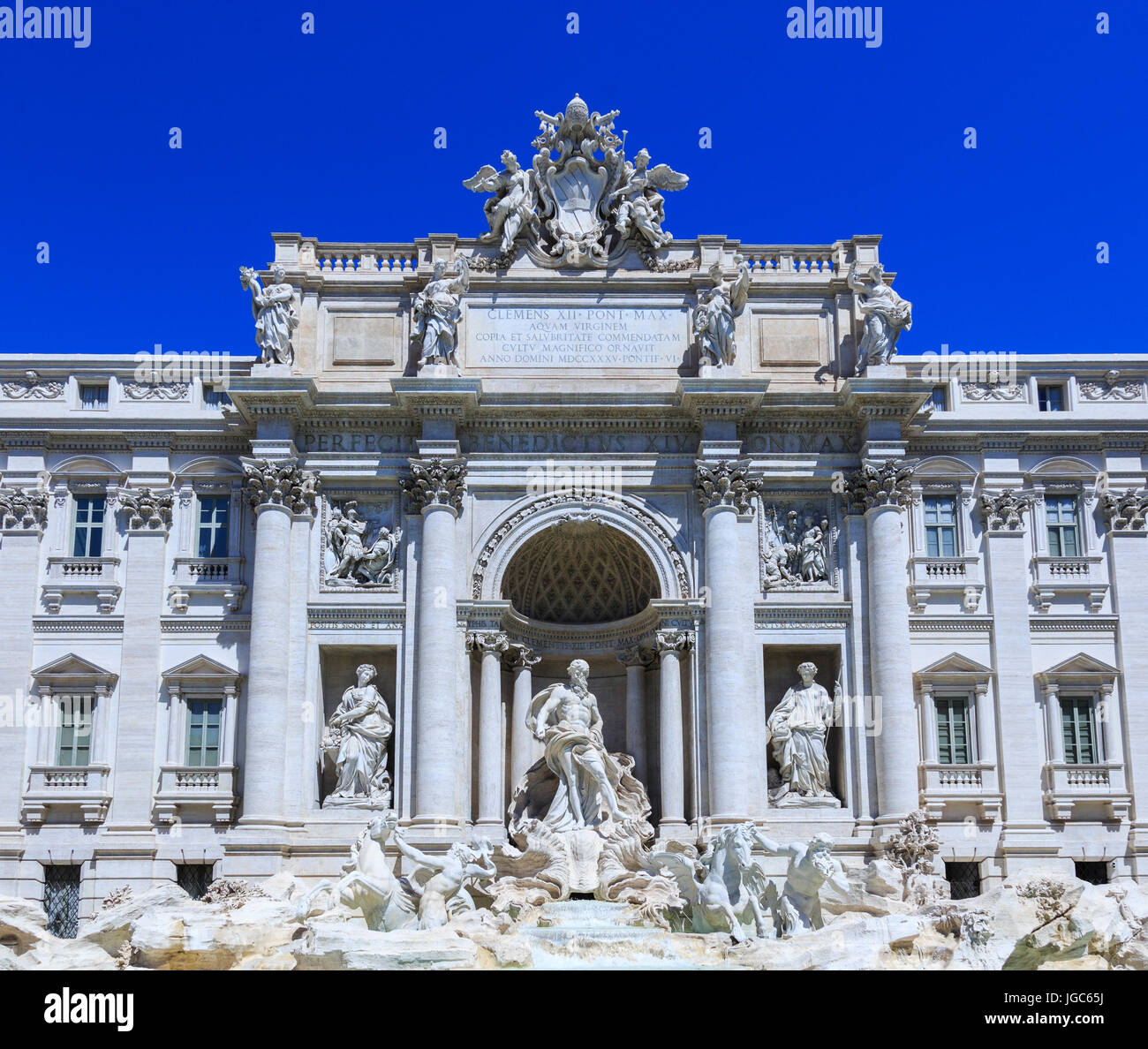 Trevi Fountain, Fontana di Trevi, Rome, Italy Stock Photo - Alamy