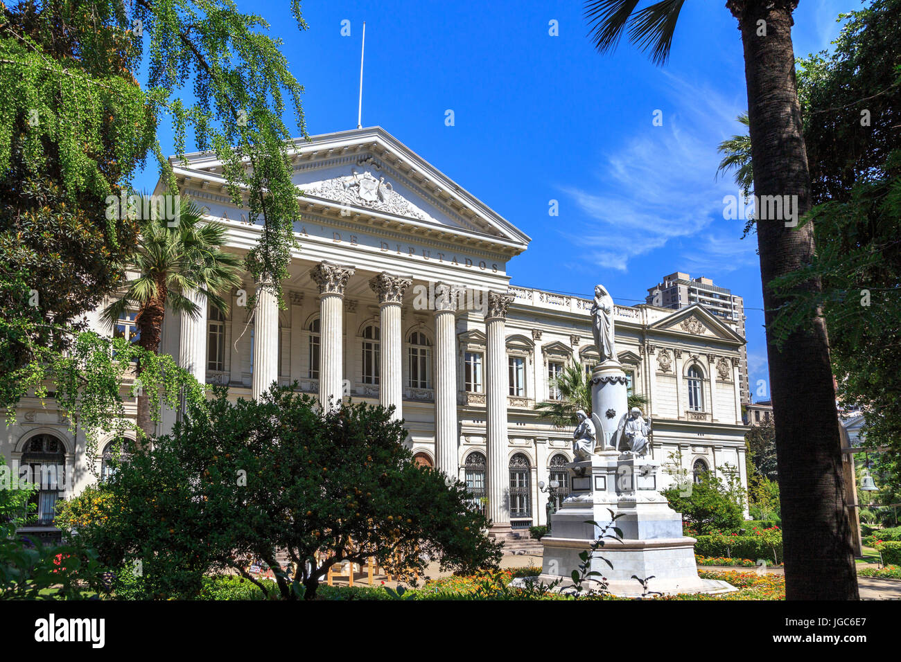 Former National Congress, Santiago de Chile, Chile, South America Stock ...