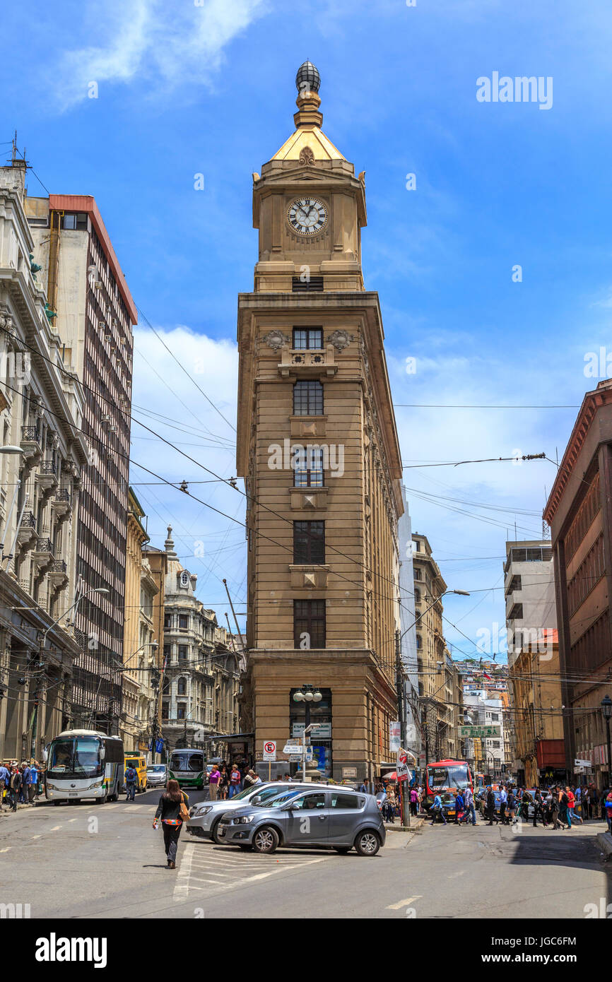 Reloj Turri, Valparaiso, Chile, South America Stock Photo - Alamy