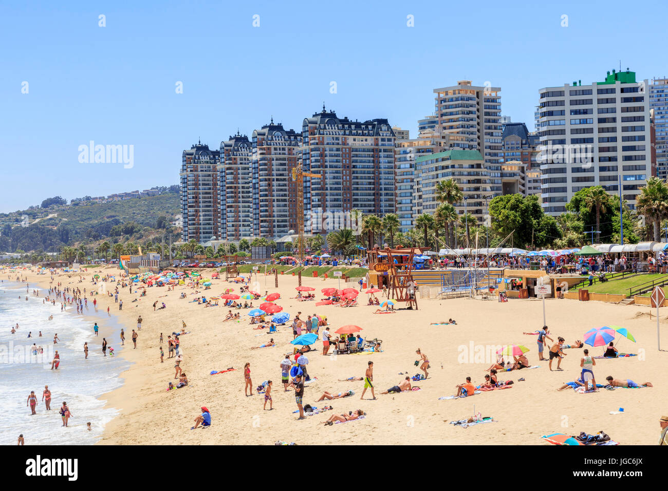 Vina del mar chile beach hi-res stock photography and images - Alamy