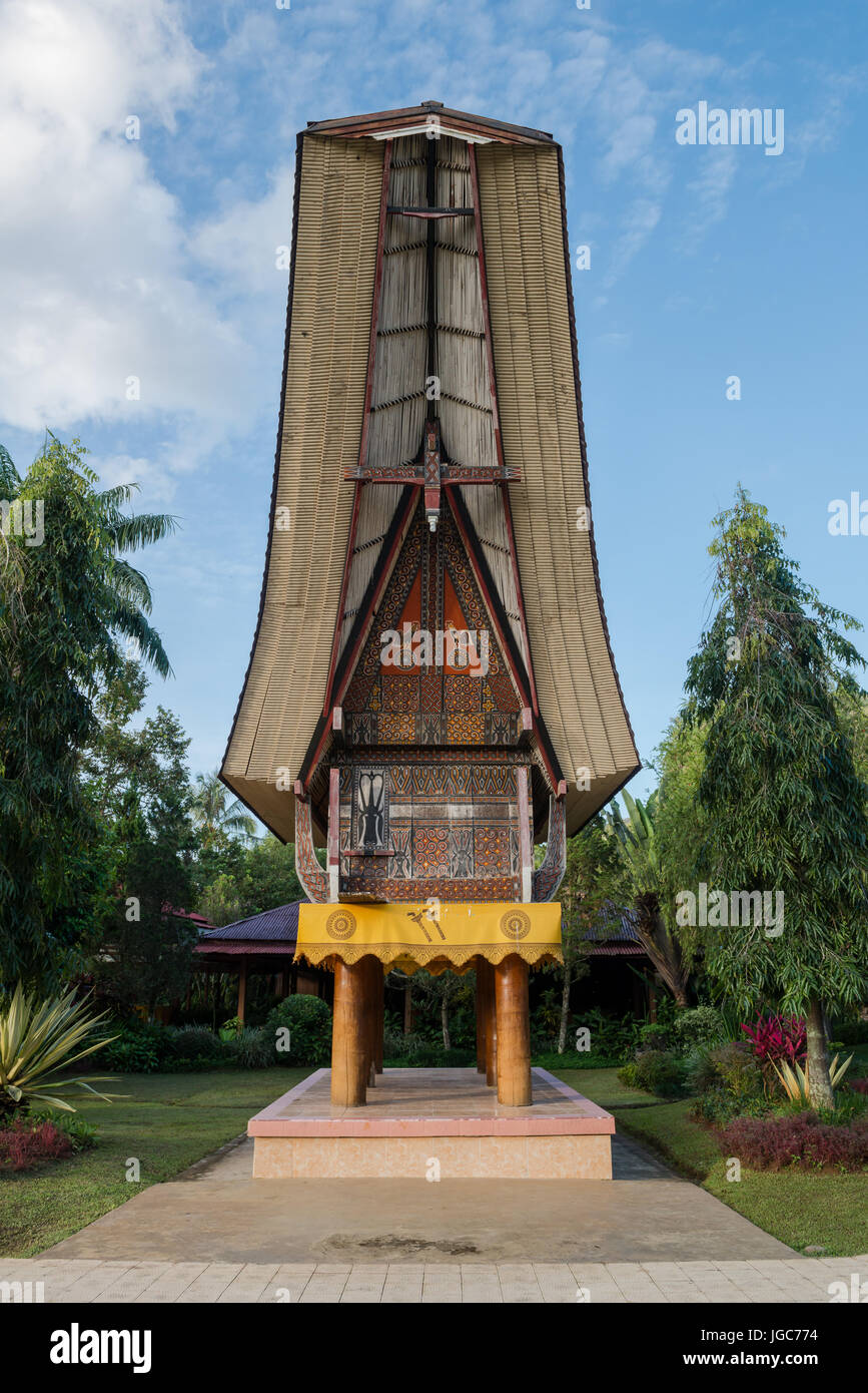 Torajan house, Tana Toraja, Sulawesi Indonesia Stock Photo - Alamy