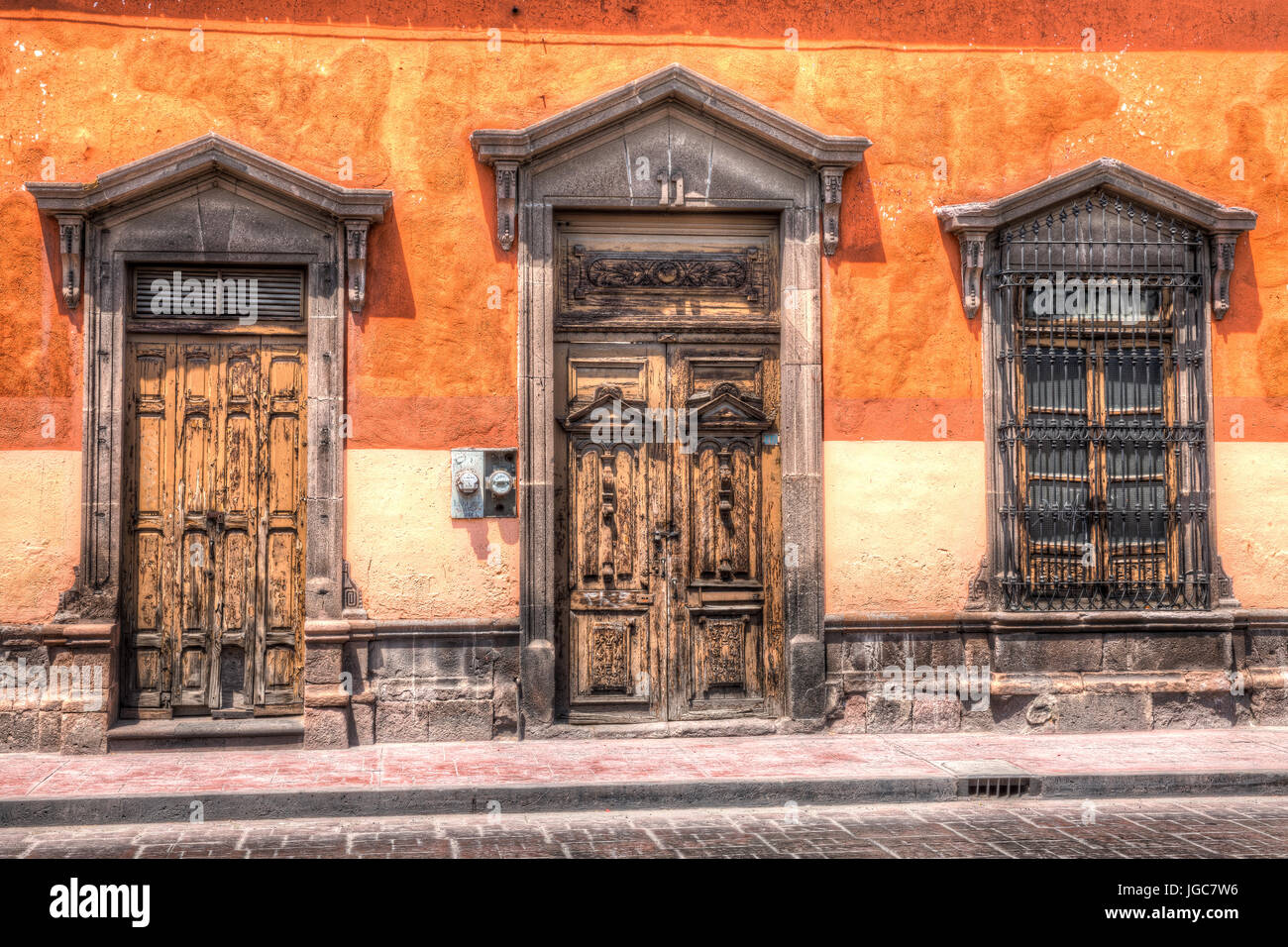 Doors of San Luis Potosi Stock Photo - Alamy