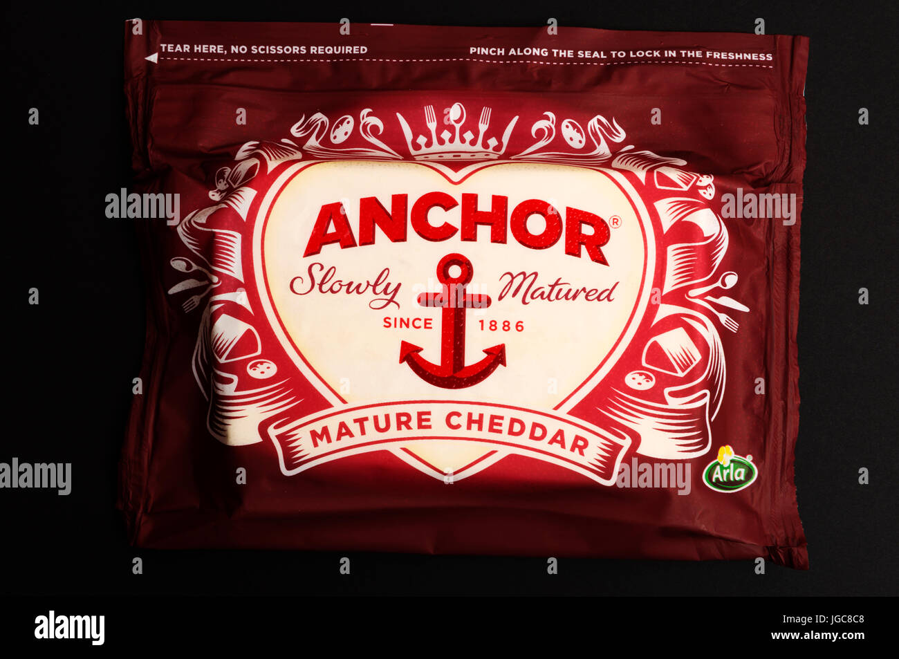 Anchor mature cheddar cheese hi-res stock photography and images - Alamy