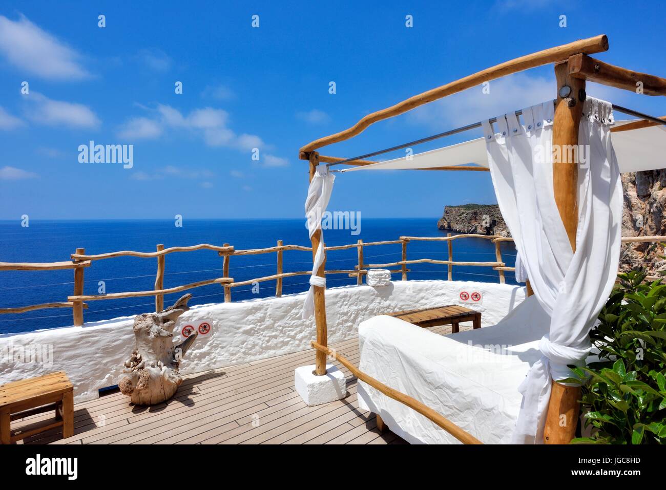 Cova d'en Xoroi Menorca Balearic islands Spain Stock Photo - Alamy