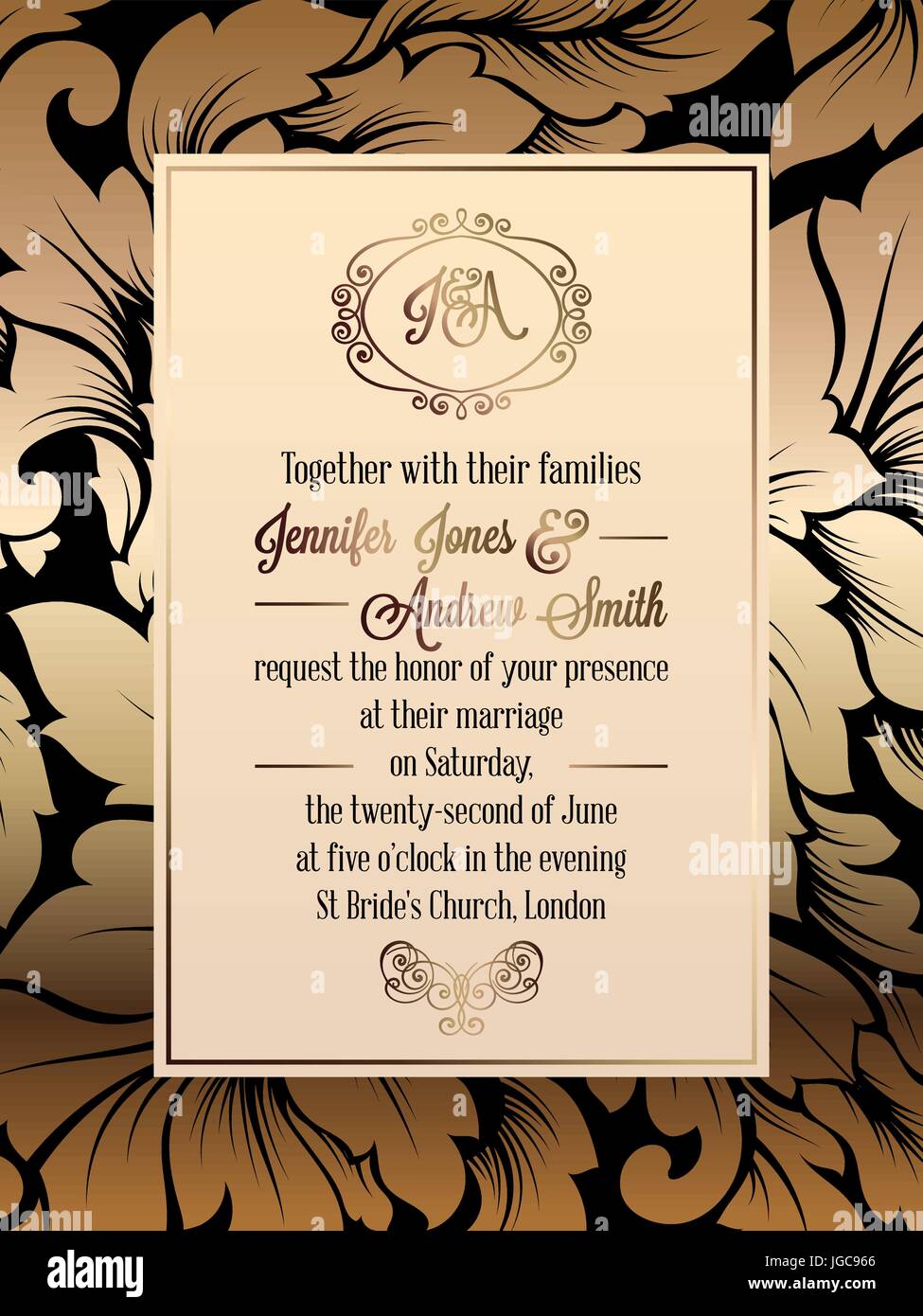 Formal Invitation Background
