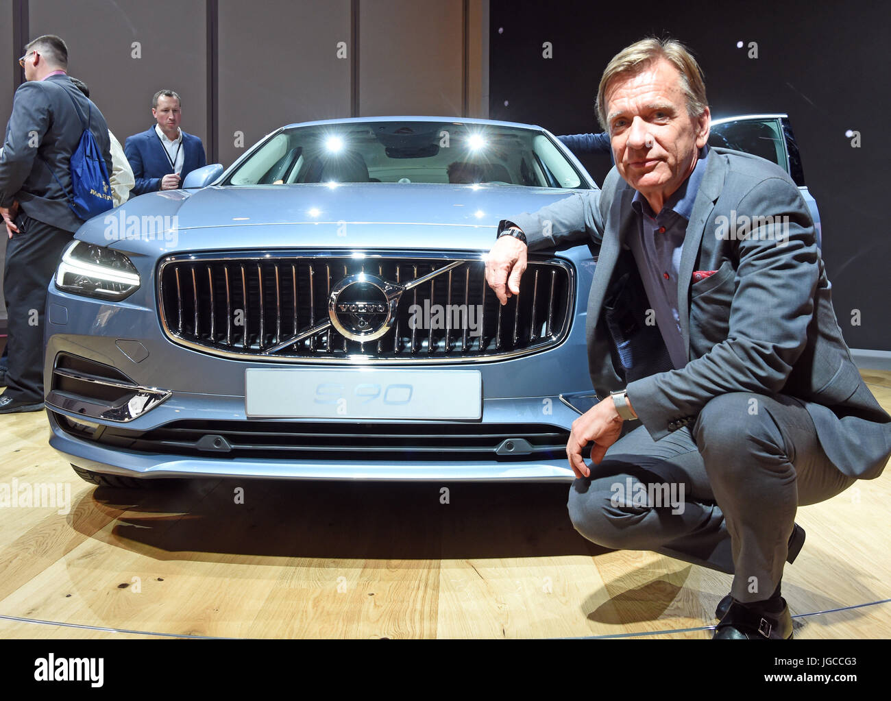 Detroit, Michigan, USA. 11th Jan, 2016. Hakan Samuelsson, president and ...