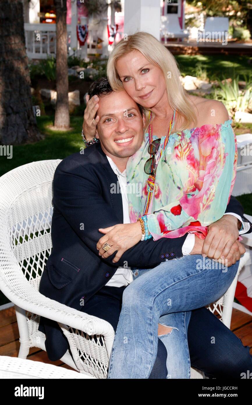 Dominique Zoida, Katherine Kelly Lang in attendance for CROPS OF LUV ...