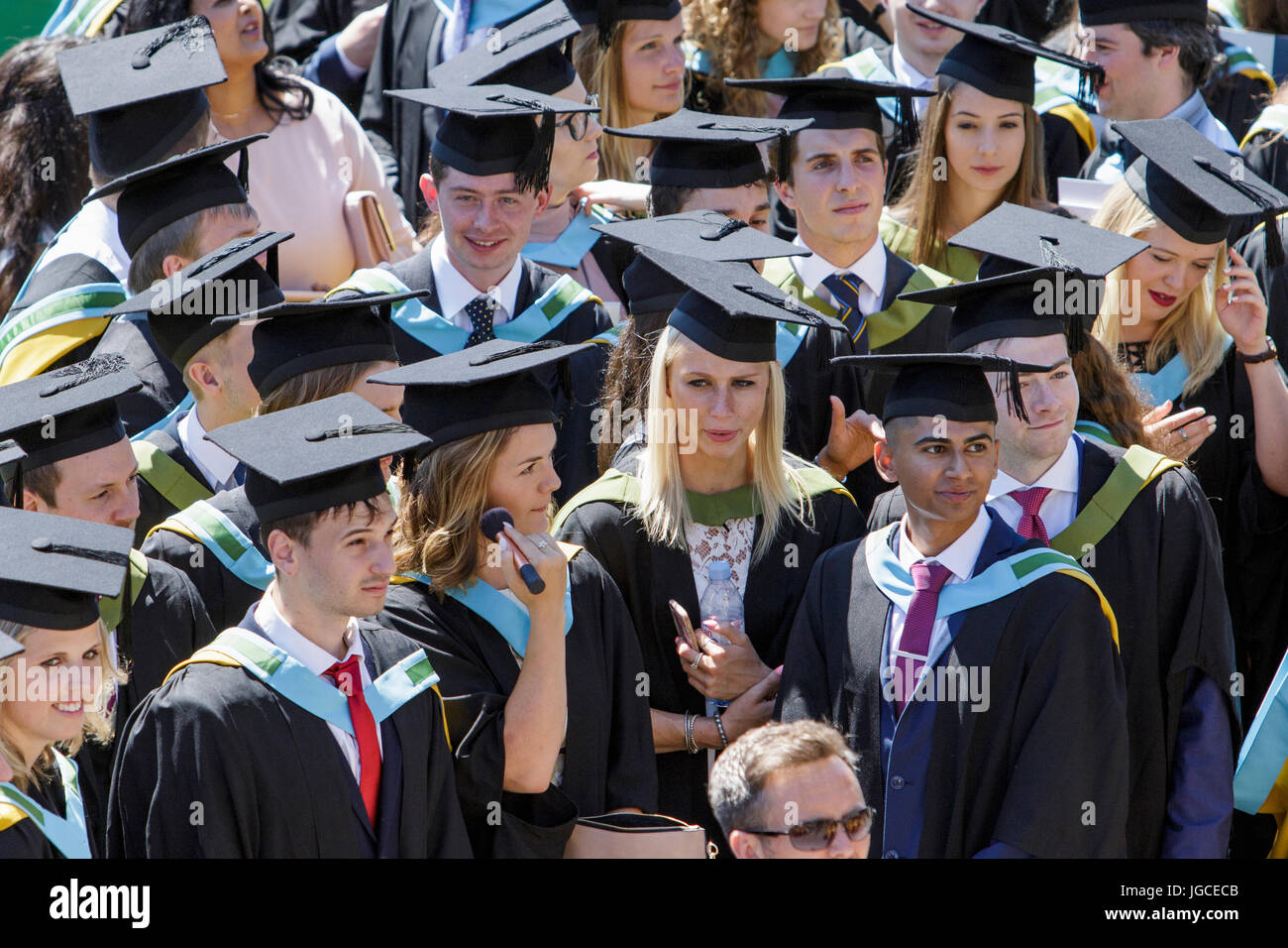 University Of Bath Student Graduation Ceremony High Resolution Stock ...
