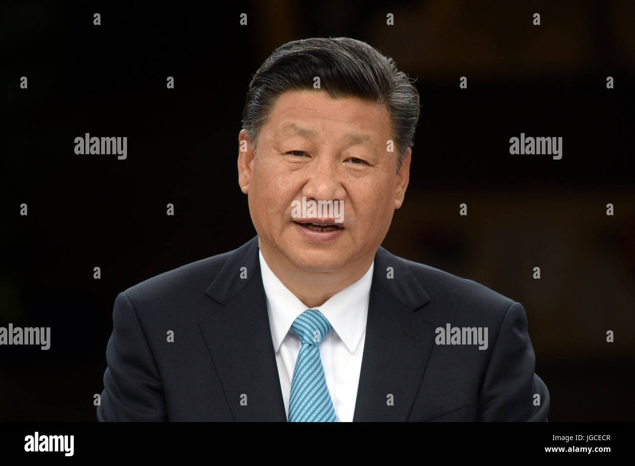 Berlin, Germany. 5th Jul, 2017. The Chinese President, Xi Jinping ...