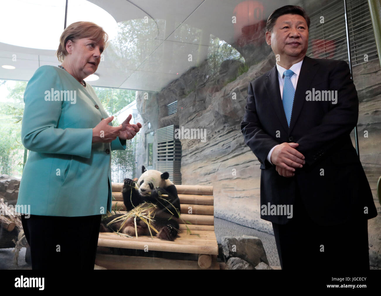Berlin, Germany. 5th Jul, 2017. dpatop - German Chancellor Angela ...