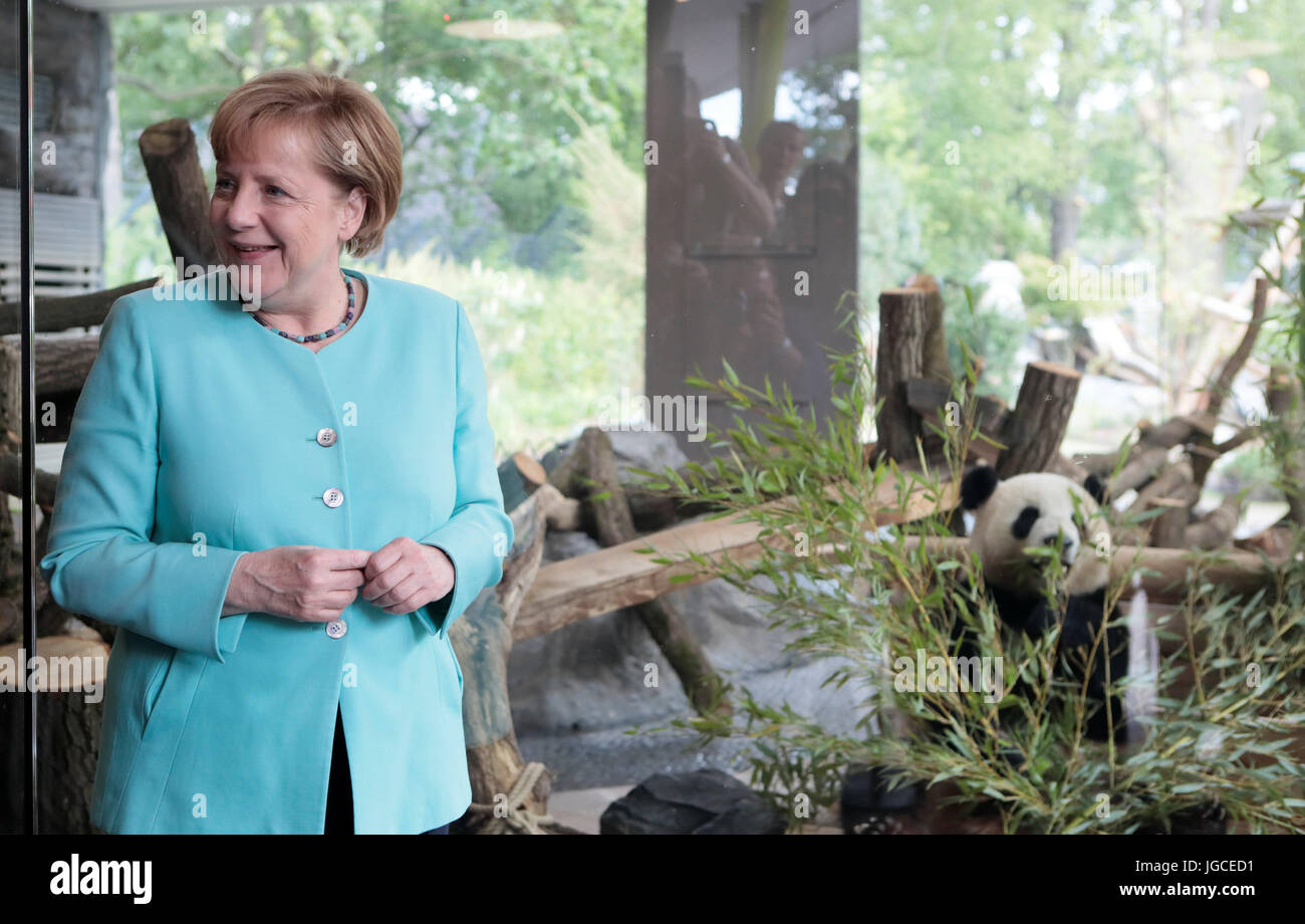 Berlin, Germany. 5th Jul, 2017. German Chancellor Angela Merkel (CDU ...