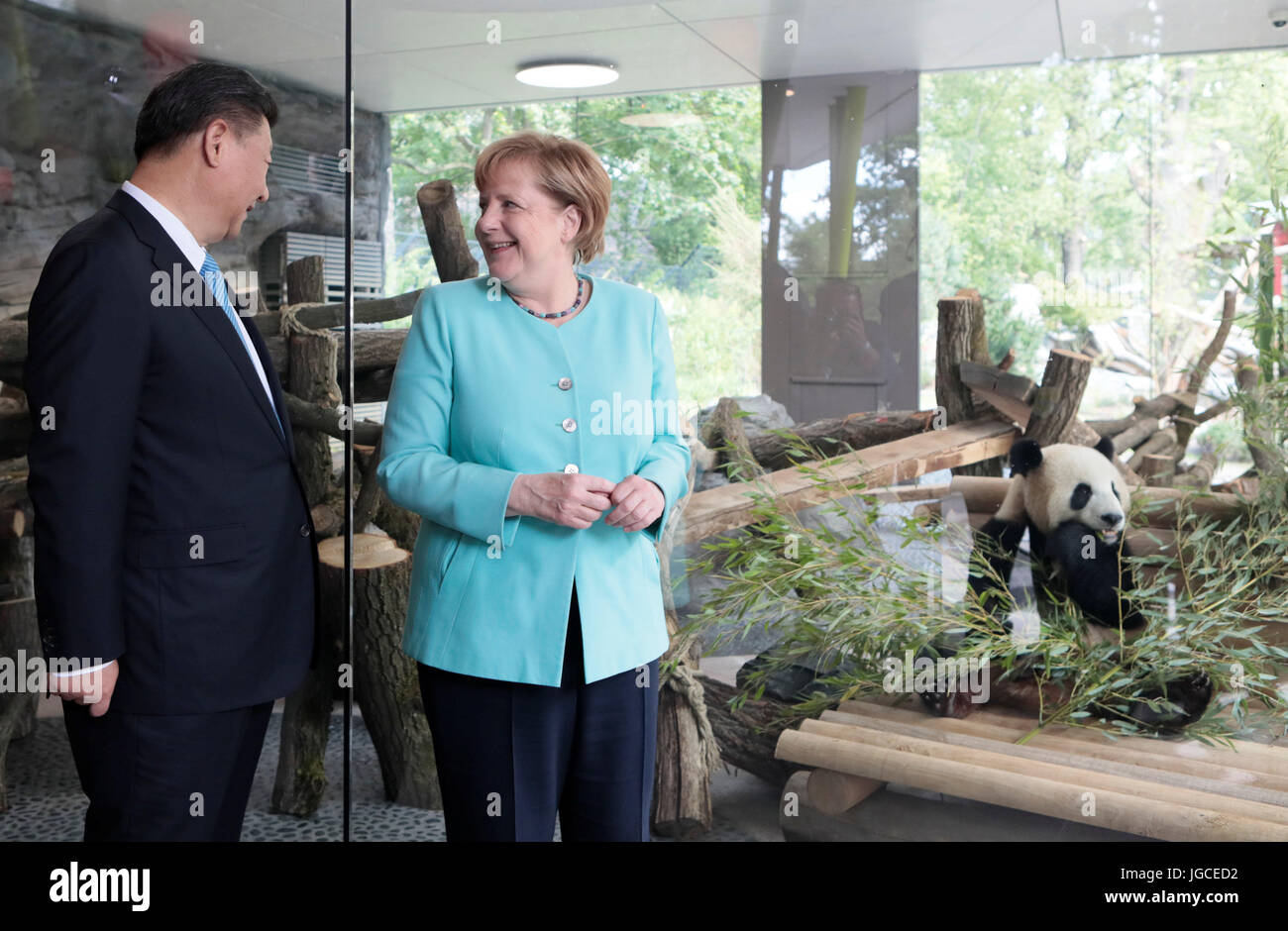 Berlin, Germany. 5th Jul, 2017. German Chancellor Angela Merkel (CDU ...