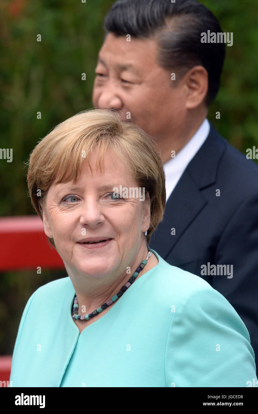 Berlin, Germany. 5th Jul, 2017. German Chancellor Angela Merkel (CDU ...
