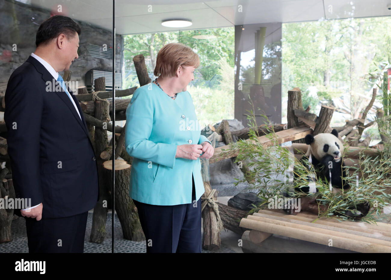 Berlin, Germany. 5th Jul, 2017. German Chancellor Angela Merkel (CDU ...