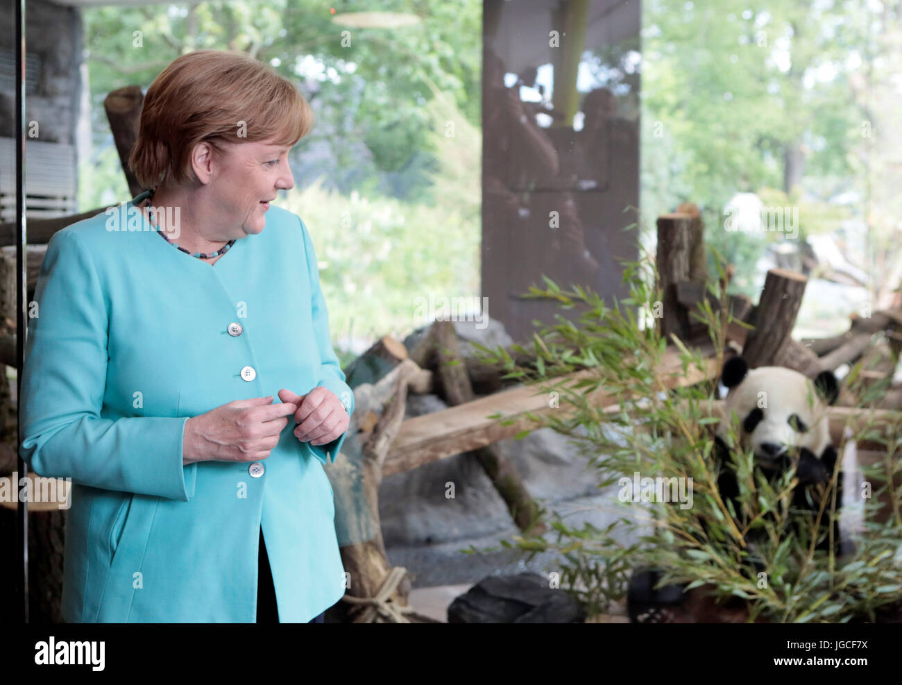 Berlin, Germany. 5th Jul, 2017. German Chancellor Angela Merkel (CDU ...