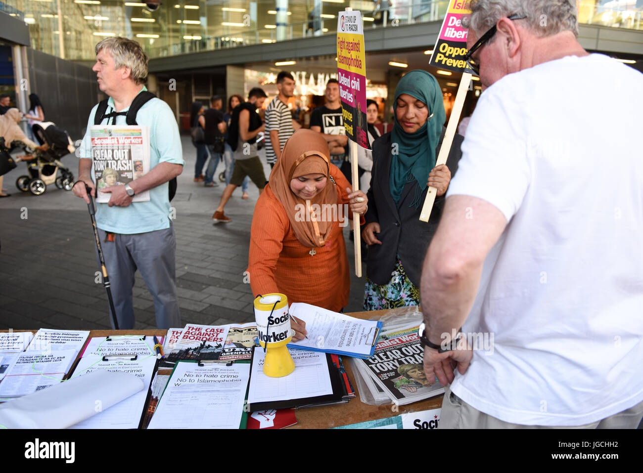 Stratford acid attack hi-res stock photography and images - Alamy