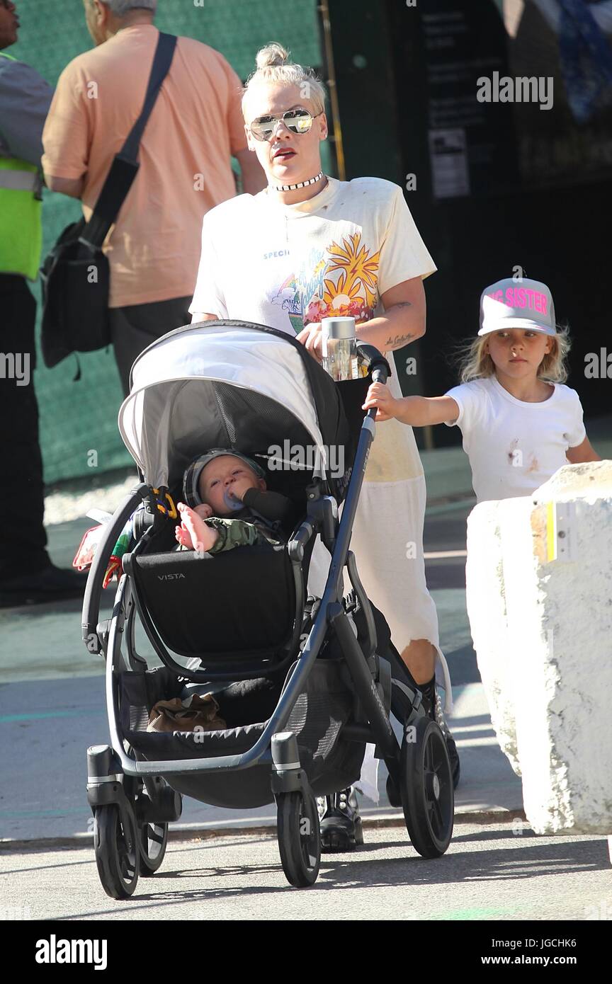 New York, NY, USA. 5th July, 2017. Pink, Willow Sage Hart and Jameson ...