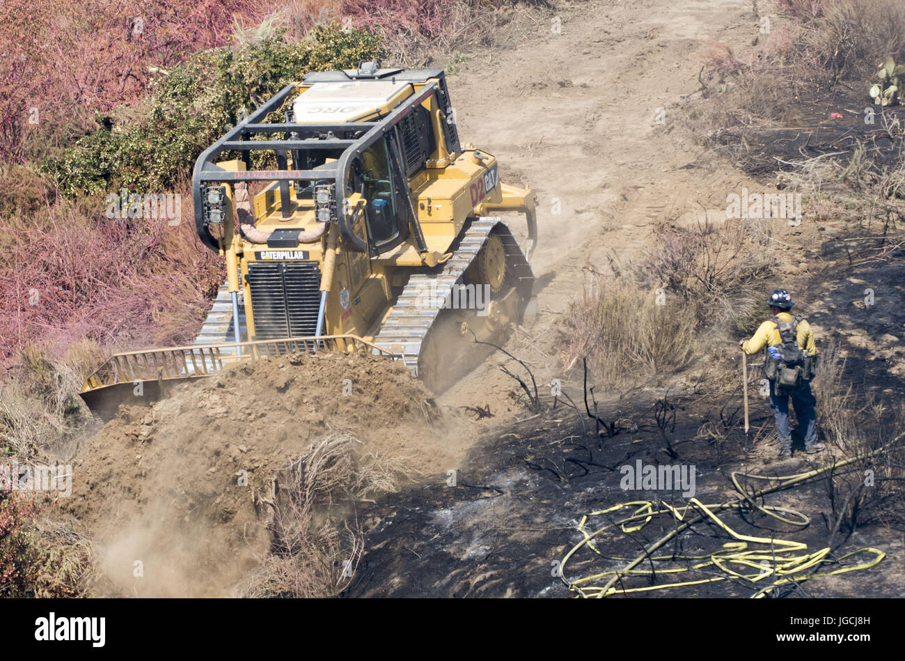 Caterpillar fire hi-res stock photography and images - Alamy