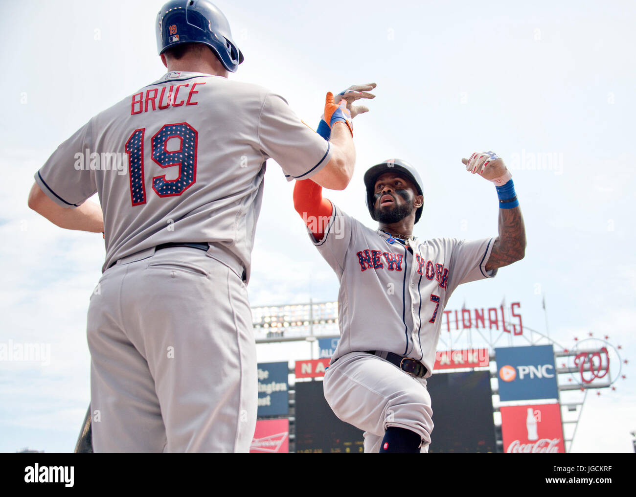 Washington, Us. 03rd July, 2017. New York Mets shortstop Jose Reyes (7 ...