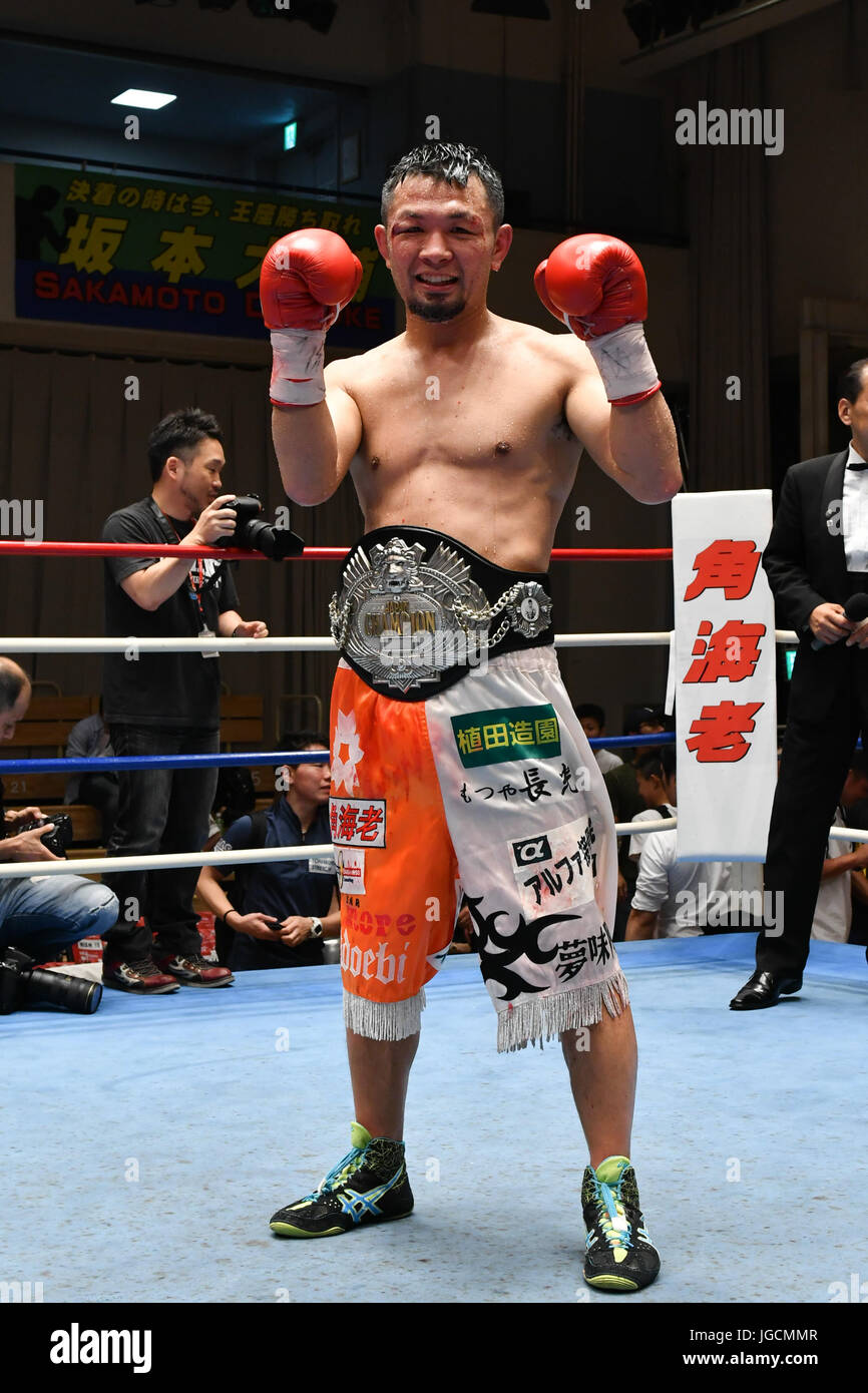 Tokyo, Japan. 30th June, 2017. Daisuke Sakamoto (JPN) Boxing : Daisuke ...