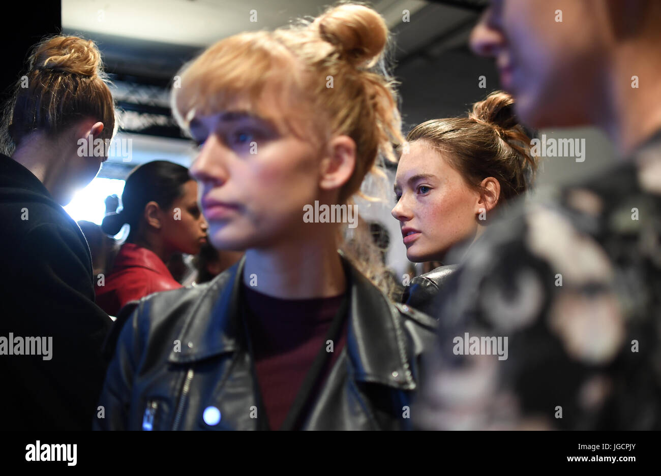Berlin, Germany. 6th July, 2017. Model Model Celine Bethmann ...