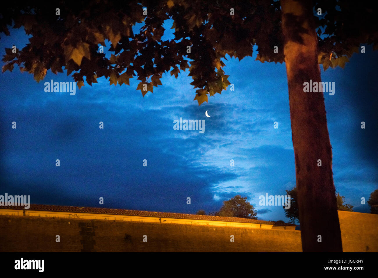 Moon during daytime hi-res stock photography and images - Alamy
