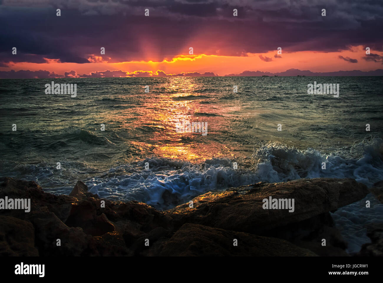 Sunset coastline, Perth, Western Australia, Australia Stock Photo - Alamy