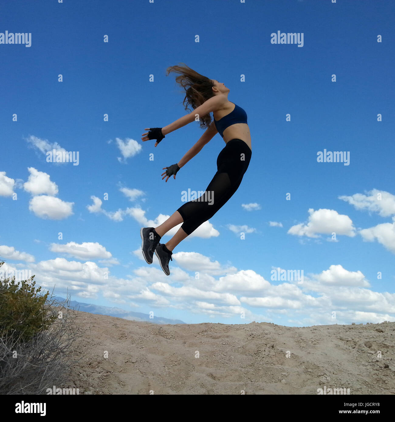 Woman legs in air hi-res stock photography and images - Alamy