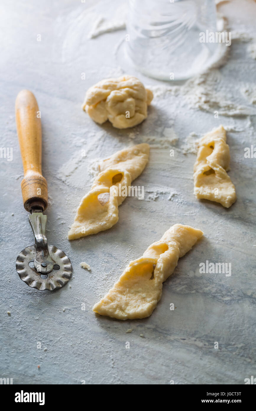 Donut making process hi-res stock photography and images - Alamy