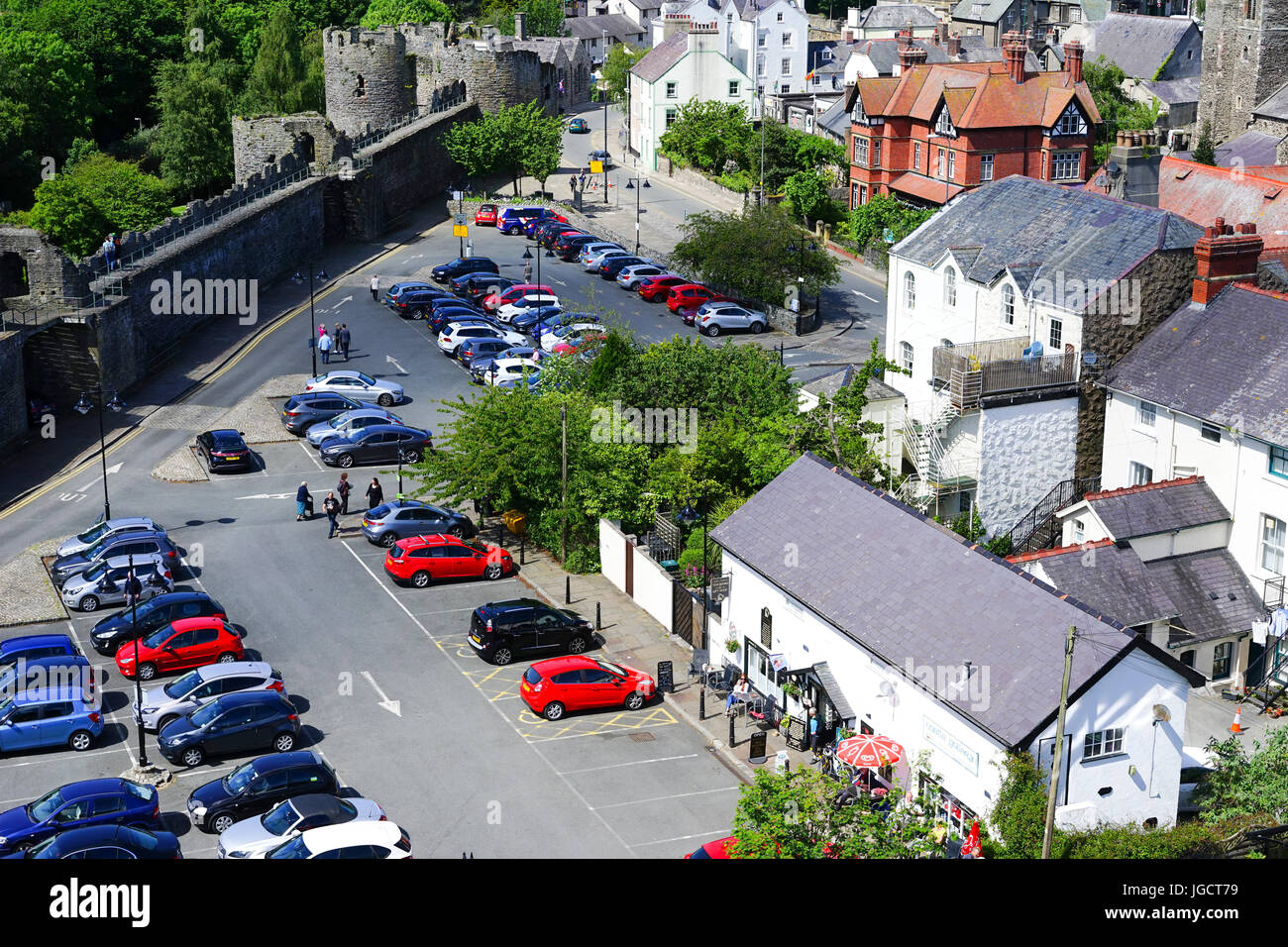 Conwy town hi-res stock photography and images - Alamy