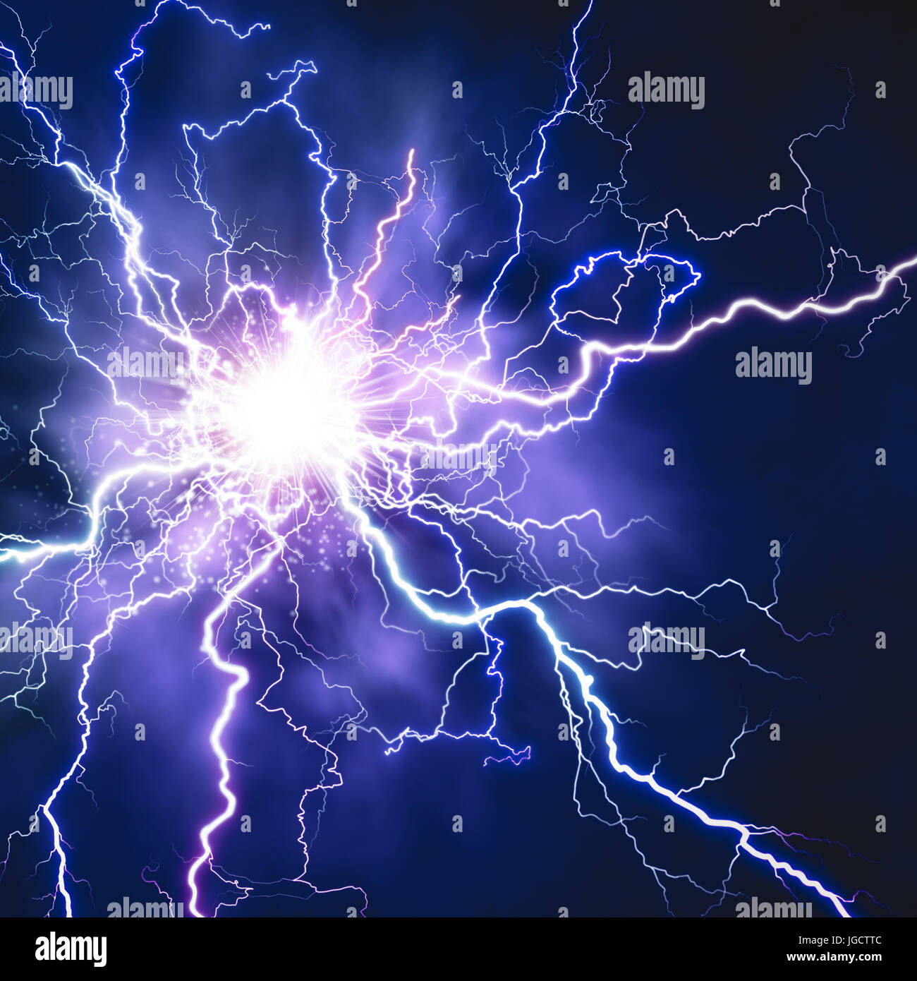 Thunder bolt, industrial and science abstract backgrounds Stock Photo ...