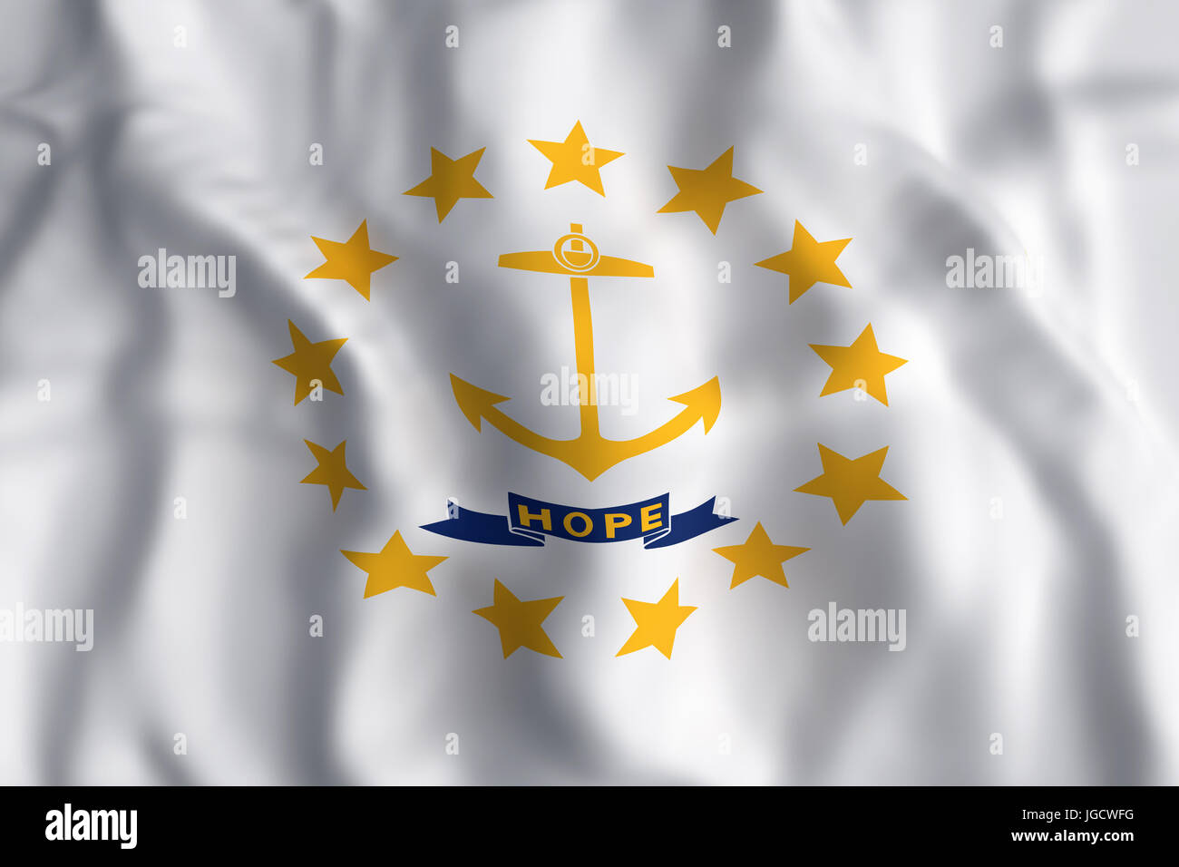 Rhode islander flag hi-res stock photography and images - Alamy