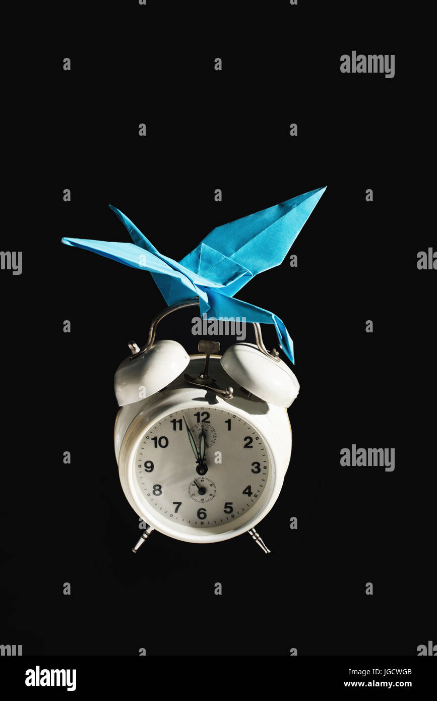 Flying clock hi-res stock photography and images - Alamy