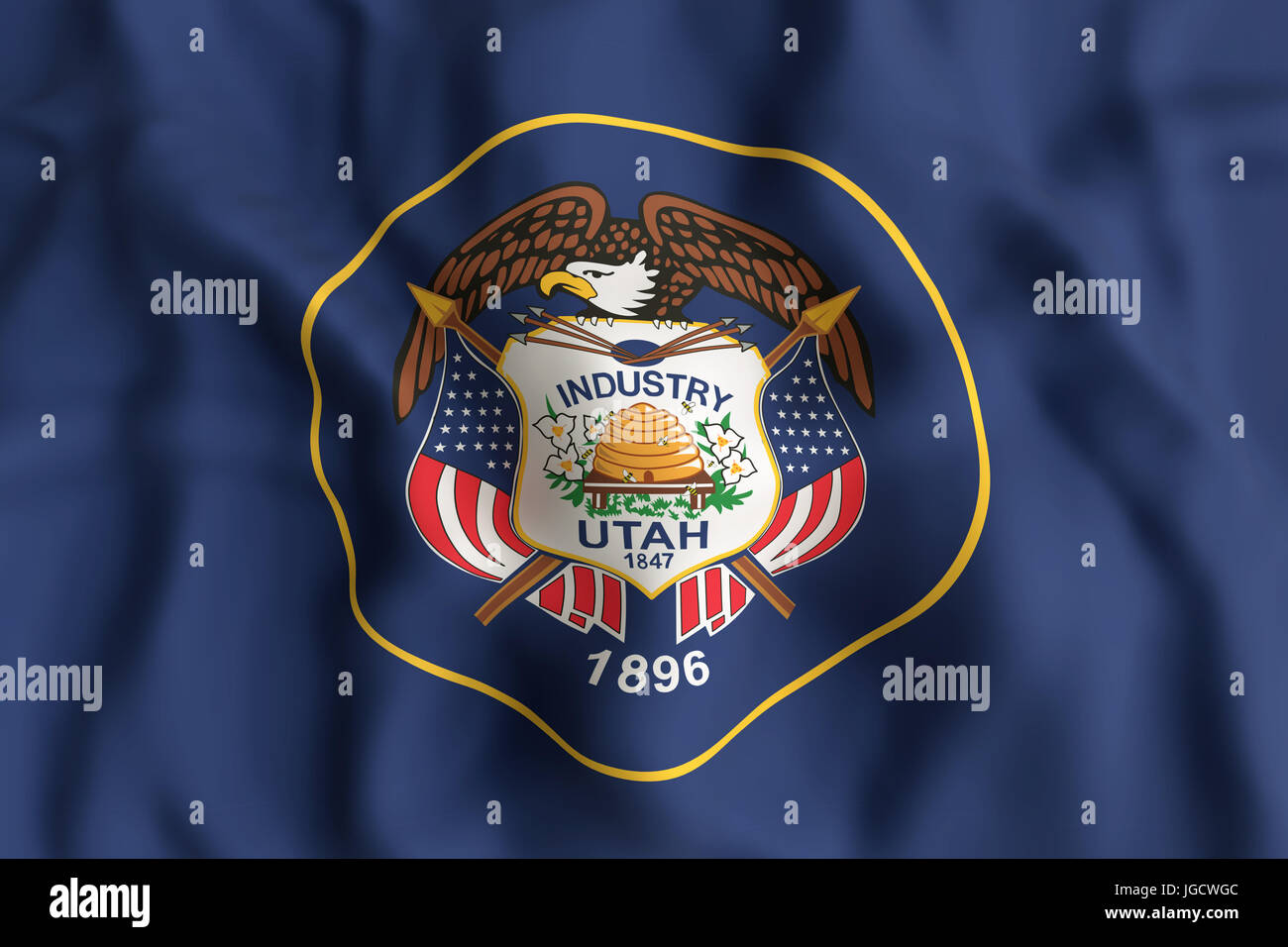 Utahn flag hi-res stock photography and images - Alamy