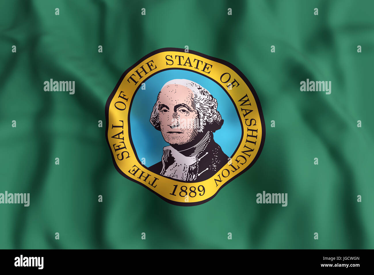 Washingtonian flag hi-res stock photography and images - Alamy