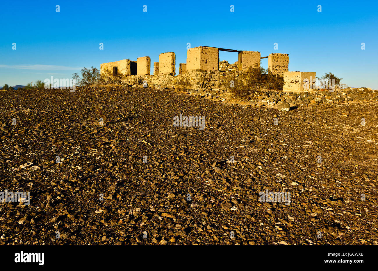 Old stage coach stop ruin, Butterfield Trail, Stanwix, Arizona, America ...