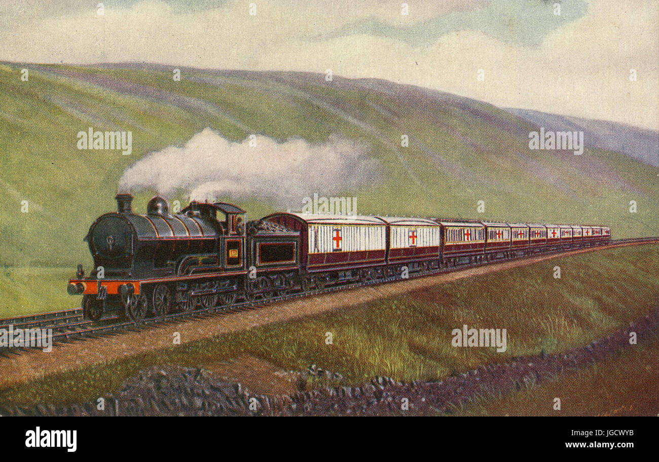 Ambulance train wwi hi-res stock photography and images - Alamy