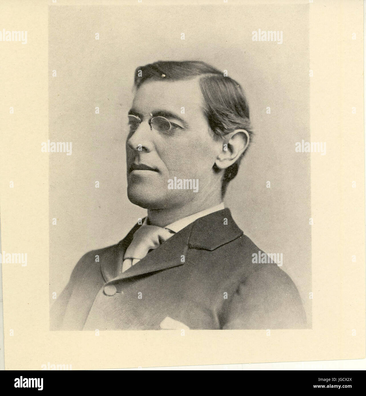 Woodrow Wilson Portrait Stock Photo - Alamy