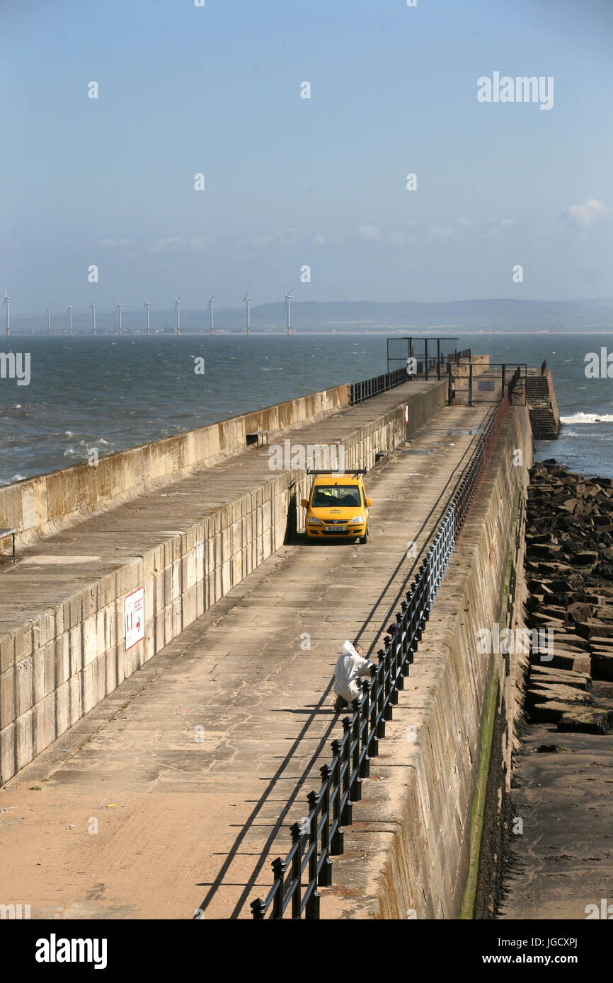 The Headlands area of Hartlepool. UK Stock Photo - Alamy