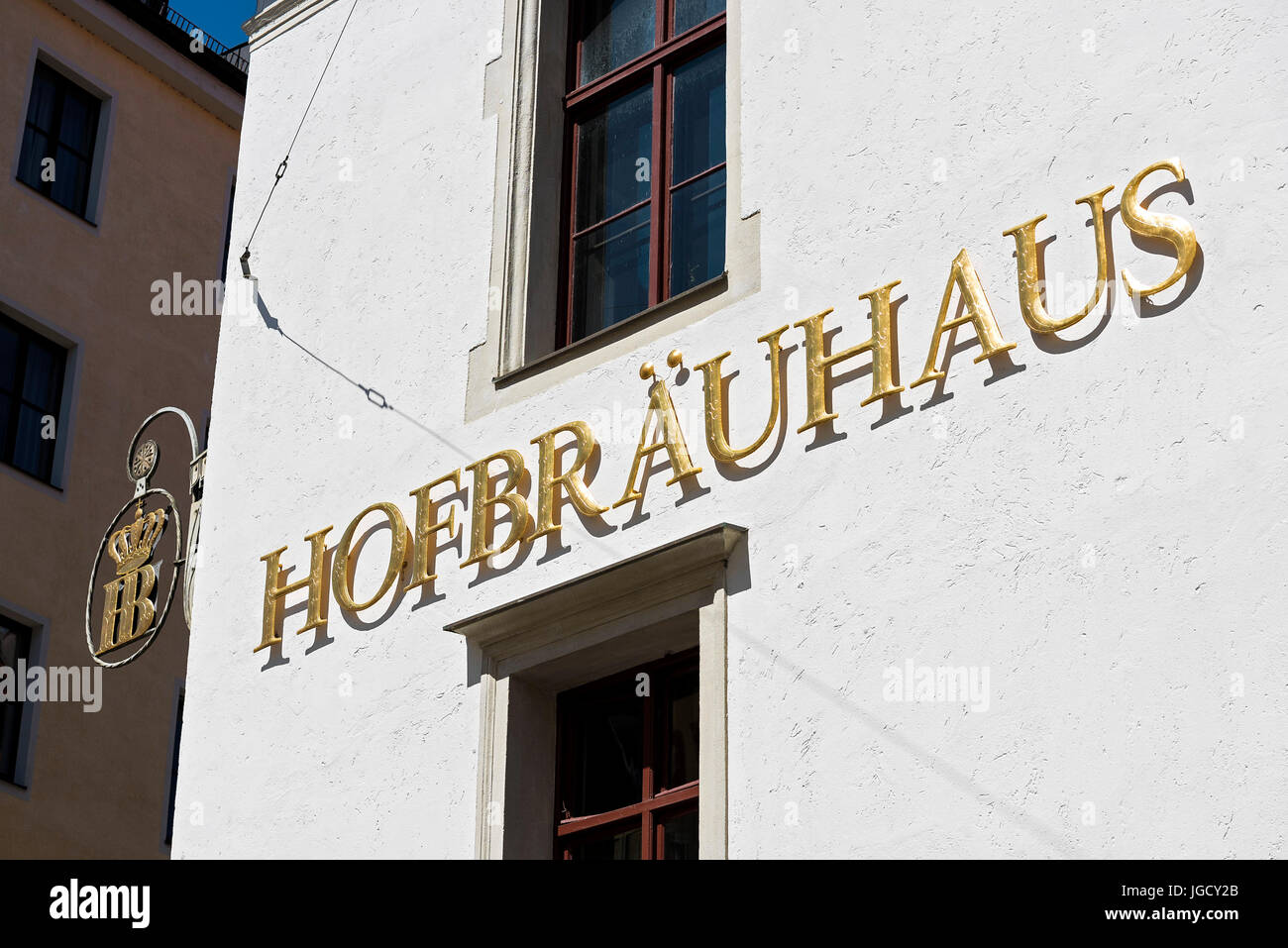 Hofbrauhaus logo hi-res stock photography and images - Alamy