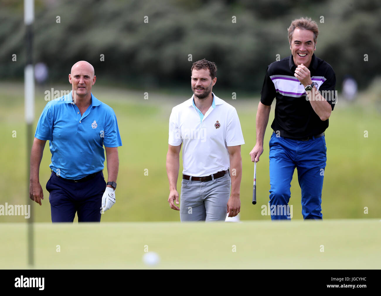 James Nesbitt (right), Jamie Dornan (centre) and Steve Martin (left ...