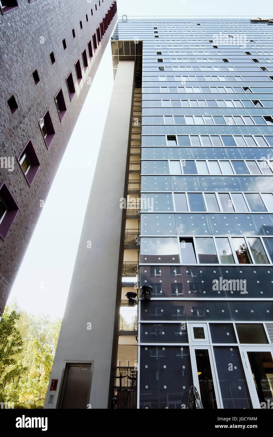 Modern high rise buildings in Hamburg, Germany Stock Photo - Alamy