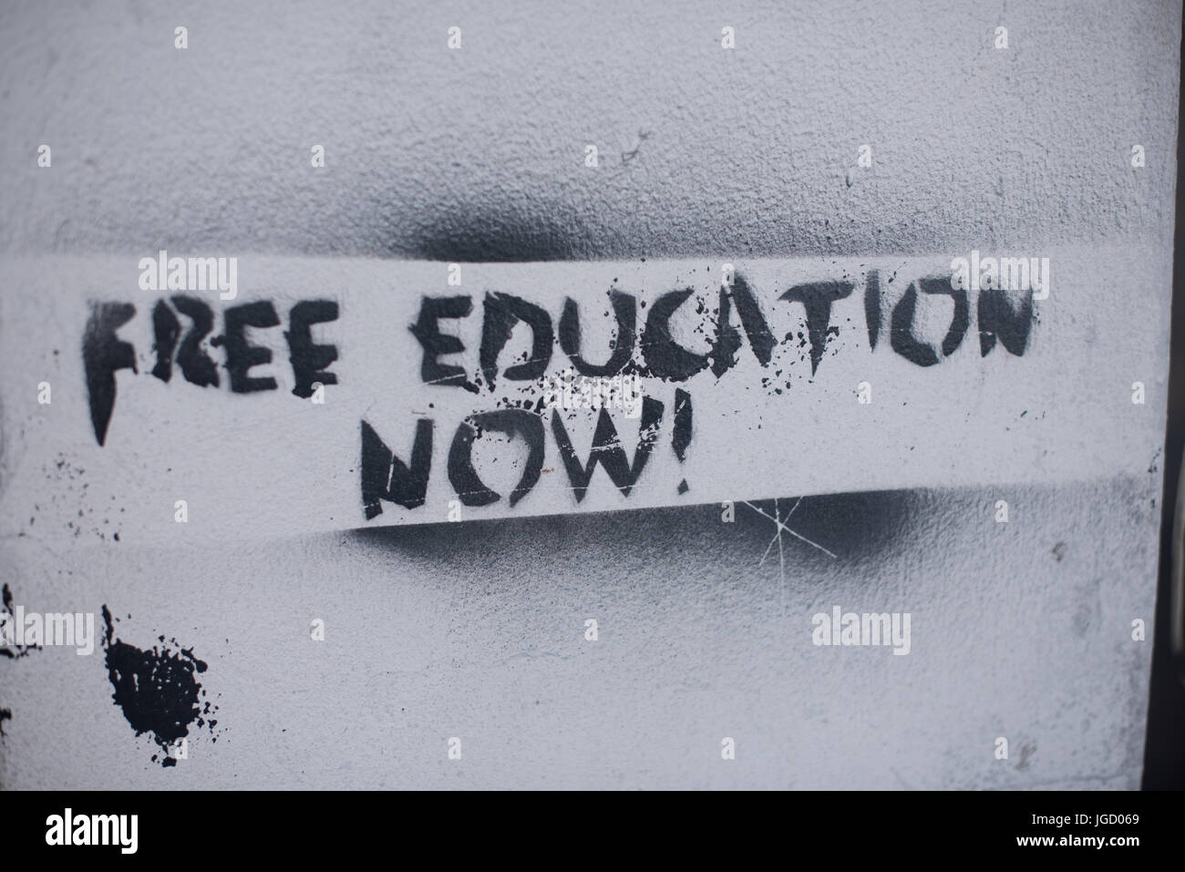 Free education now hi-res stock photography and images - Alamy